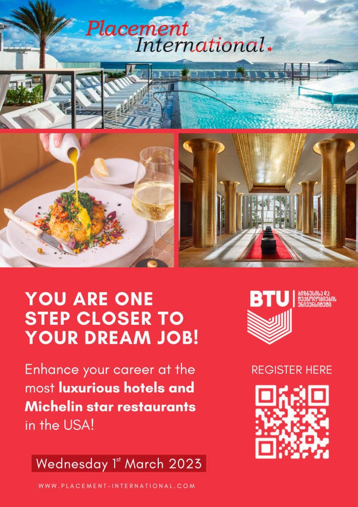 Placement International - Opportunity for BTU students - BTU